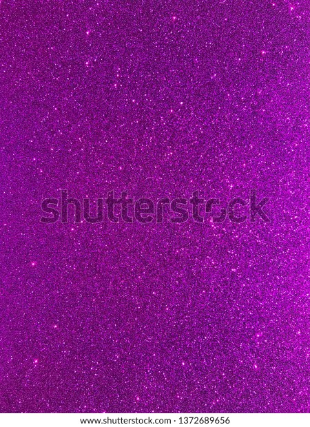 Violet Shining Glitter Texture Background Selective Stock Photo ...