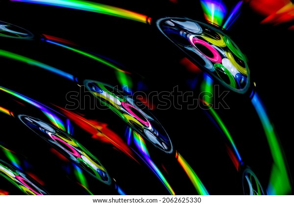 Visual Effect Abstract Wallpaper Full Colors Stock Photo 2062625330 ...