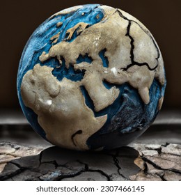 Indoor Photo Earth That Being Destroyed AI-generated image 2305106415 ...