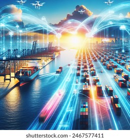 Visualization Artificial Intelligence Shipping Industry Visualization ...