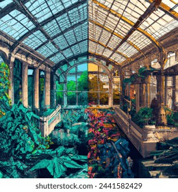 Visualize Pixel Art Composition Divided Into AI-generated image ...