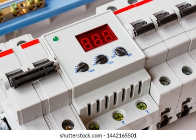 Double Input Automatic Circuit Breaker Voltage Stock Photo 1442165579 ...