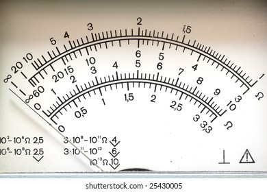 Actual Size Graduation Speedometer Thermometer Barometer Stock Vector ...