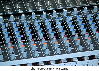 Volume Control Panel Stock Photo (Edit Now) 409502389
