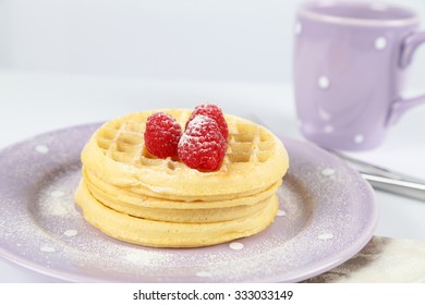 Waffles Raspberry Stock Photo 333033149 | Shutterstock