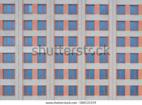 Wall Building Windows Stock Photo 588135359 | Shutterstock