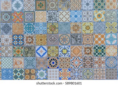 Wall Ceramic Tiles Patterns Mega Set Stock Photo 589801601 | Shutterstock