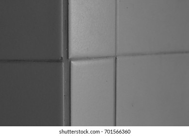 Wall Corner Grey Tile Background Edge Stock Photo 701566360 | Shutterstock