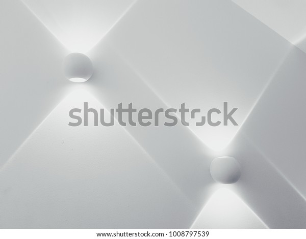 Wall Lights Reflection Stock Photo (Edit Now) 1008797539