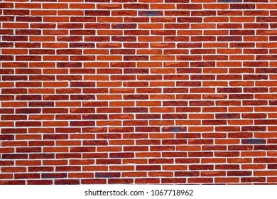 Vector Illustration Red Brick Wall Seamless Stock Vector (Royalty Free ...