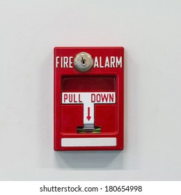 Wall Mounted Fire Alarm Pull Switch Stock Photo 180654998 | Shutterstock
