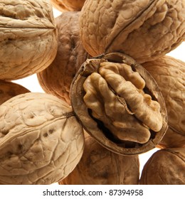 Walnut Closeup Stock Photo 87394958 | Shutterstock