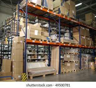 Warehouse Inside Stock Photo 49500781 | Shutterstock