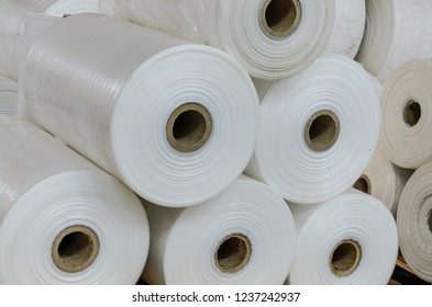 Warehouse Rolls Polyethylene Stock Photo (Edit Now) 1254951625