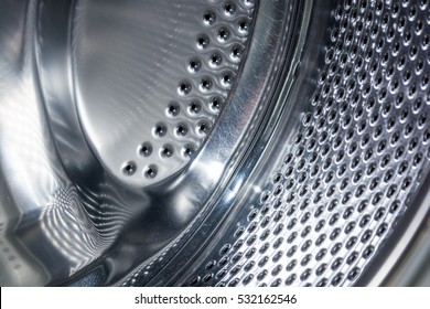 Inside Drum Old Washing Machine Scratches Stock Photo 1827133445 ...