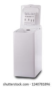 Washing Machine Vertical Loading Open Lid Stock Photo 1240781896 ...