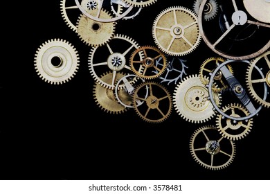 Top View Cooper Gear Mechanism Vintage Stock Photo (Edit Now) 1926126182