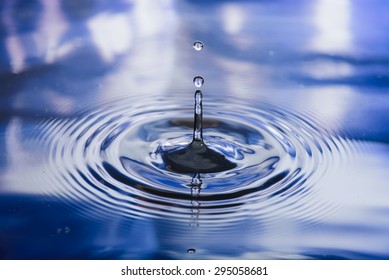 Water Reflection Water Drop Background Stock Photo 295058681 | Shutterstock