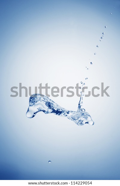 Water Splash Bubbles Falling Water Stock Photo 114229054 | Shutterstock