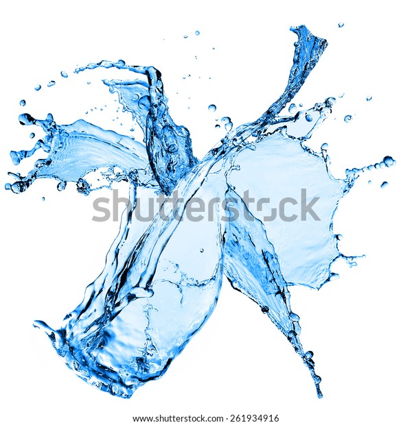 Water Splash Bubbles Falling Water Stock Photo 261934916 | Shutterstock