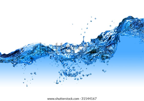 Water Splash Bubbles Isolated On White Stock Photo 31544167 | Shutterstock