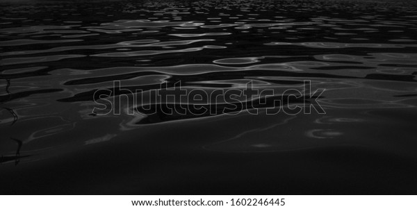 water texture. water reflection texture background. Dark background ...