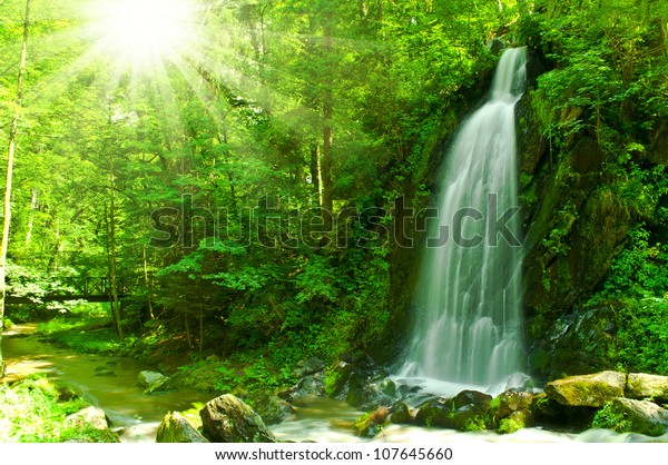 Waterfall Stock Photo 107645660 | Shutterstock