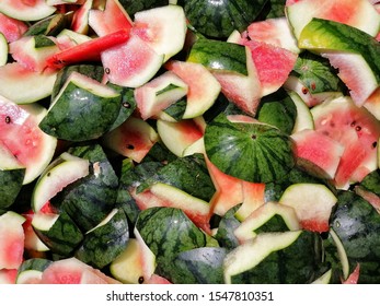 Watermelon Rind Texture Pattern Background Stock Photo 1547810351 ...