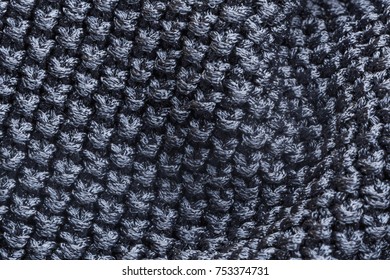 Wave Forms Gray Polyester Fabric Texture Stock Photo 753374731 ...