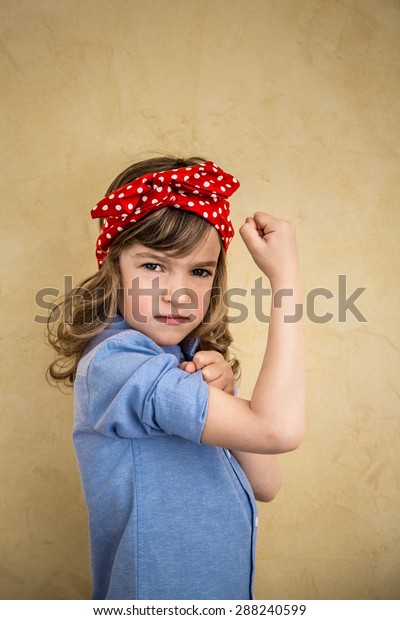 We Can Do Symbol Girl Power Foto stock 288240599 | Shutterstock