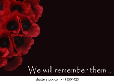 216 We Will Remember Them Images, Stock Photos & Vectors | Shutterstock