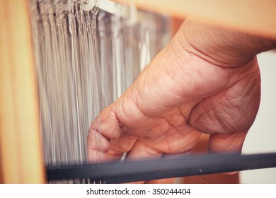 Weaving Thread Stock Photo 350244404 | Shutterstock