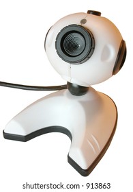 Webcam Close Isolated Over White Stock Photo 913863 | Shutterstock
