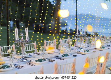 Wedding Dinner Set Stock Photo 657654223 | Shutterstock