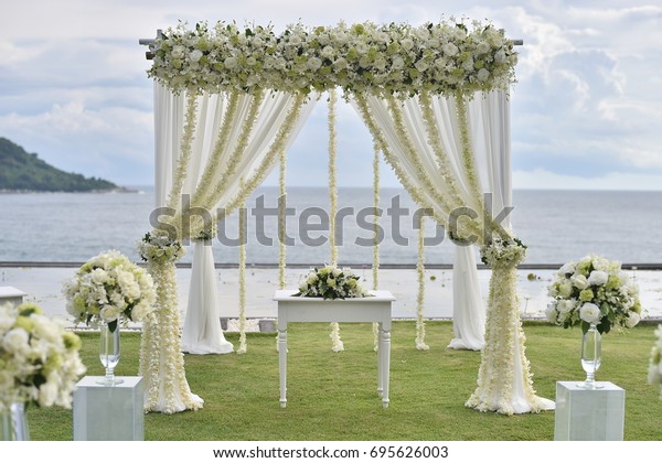 Wedding Setup Stock Photo 695626003 | Shutterstock