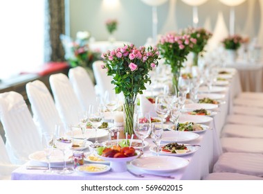 Wedding Table Setting Stock Photo 569602015 | Shutterstock