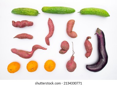 344 Odd Shaped Fruit And Vegetables Images, Stock Photos & Vectors ...