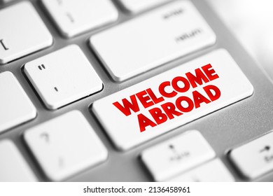 2,883 Welcome abroad Images, Stock Photos & Vectors | Shutterstock