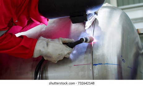 Welderprocess Tig Stock Photo 732642148 | Shutterstock