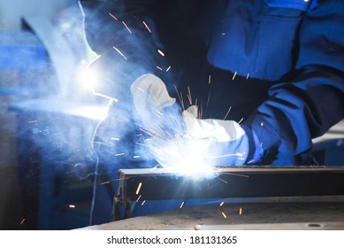Welding Work Stock Photo 181131365 | Shutterstock