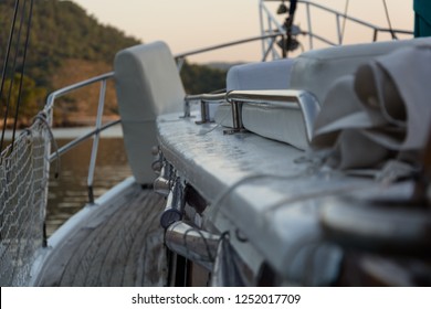 Wet Surface On Ship Deck After Stock Photo (Edit Now) 1252017709