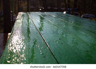 Wet Table Stock Photo 663147358 | Shutterstock