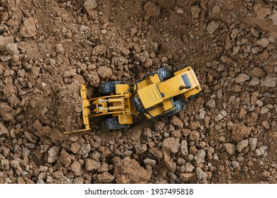 Wheel Loader Digging Soil Construction Site Stock Photo 1937495818 ...