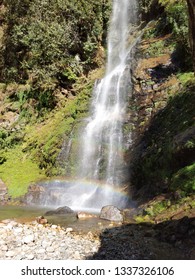 When Sun Rays Falls Upon Waterfall Stock Photo 1337326106 | Shutterstock
