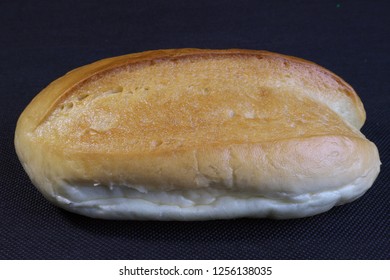 White Bread Bun Stock Photo (Edit Now) 1256138029