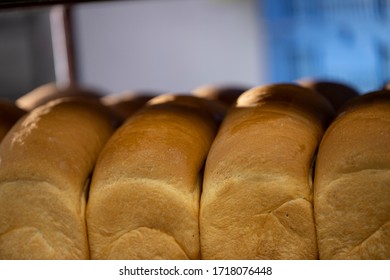 White Bread Making Process Bakery Covers Stock Photo (Edit Now) 1718076448
