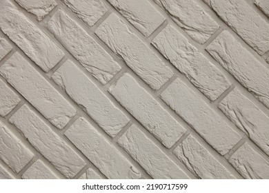 White Brick Texture Background Diagonal Tiles Stock Photo 2190717599 ...