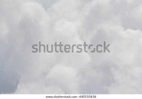 White Cloud Texture Background Stock Photo (Edit Now) 640510636