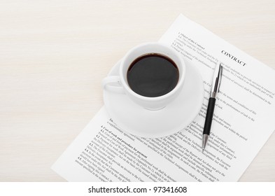 Cup Coffee Thumbnails Vector Illustration Stock Vector (Royalty Free ...