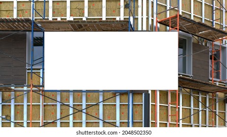 White Empty Square Board Template Against Stock Photo 2048502350 ...